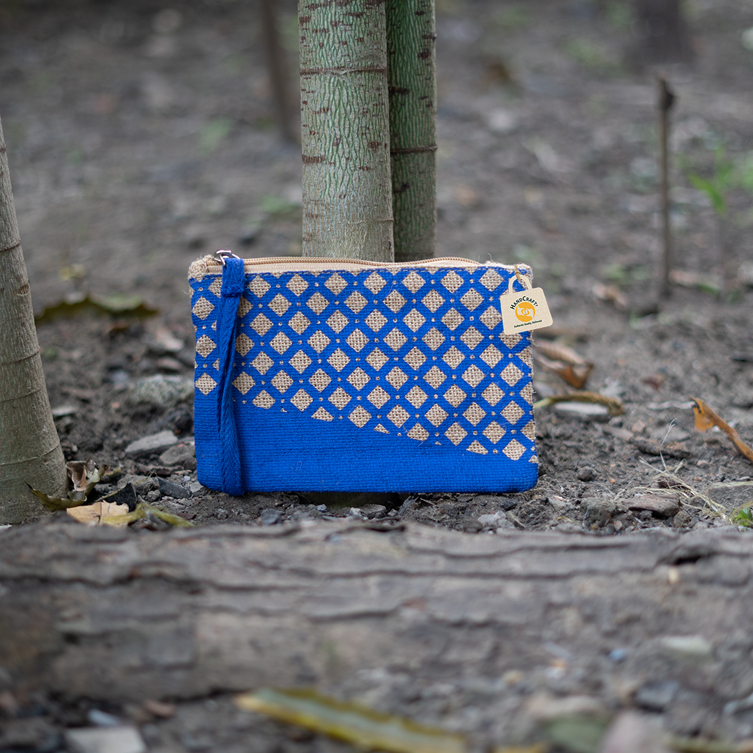 Jute Zipper Pouch Manufacturer - JP 013 A - handcraftCustom.com