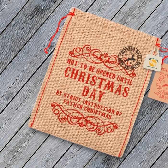 Burlap Drawstring Bag Manufacturer - 008 - handcraftCustom.com